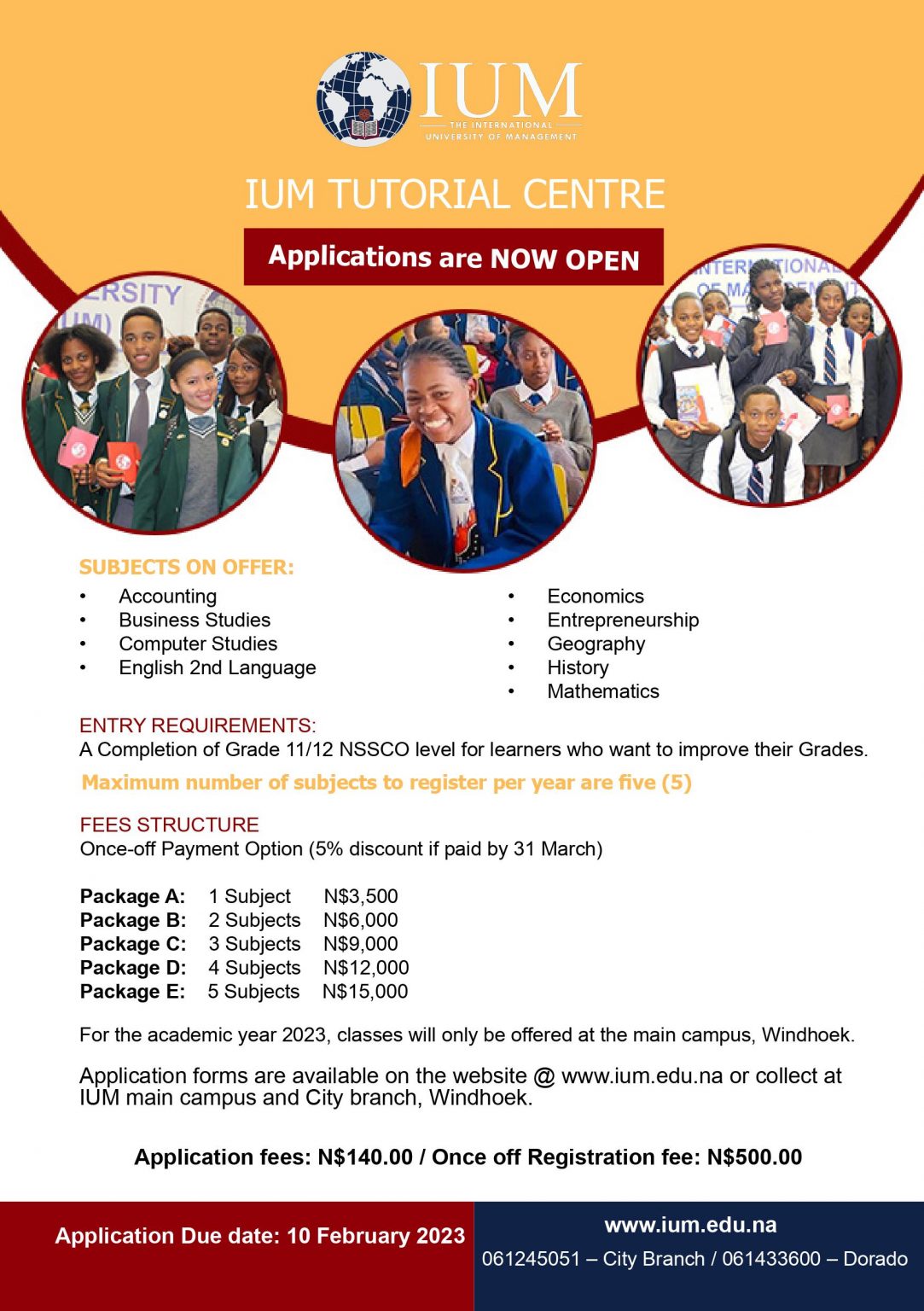 IUM Tutorial Centre - IUM