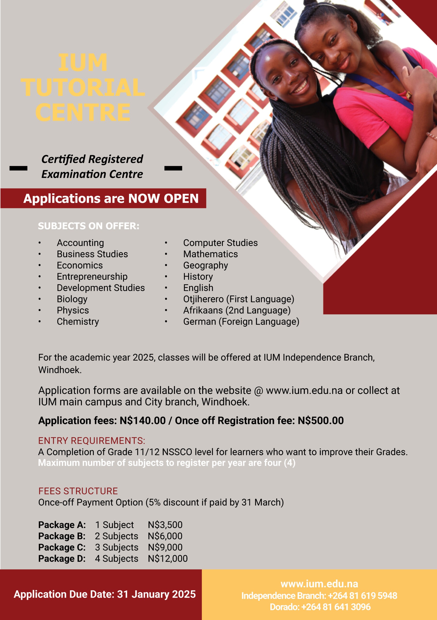 IUM Tutorial Centre - The International University of Management